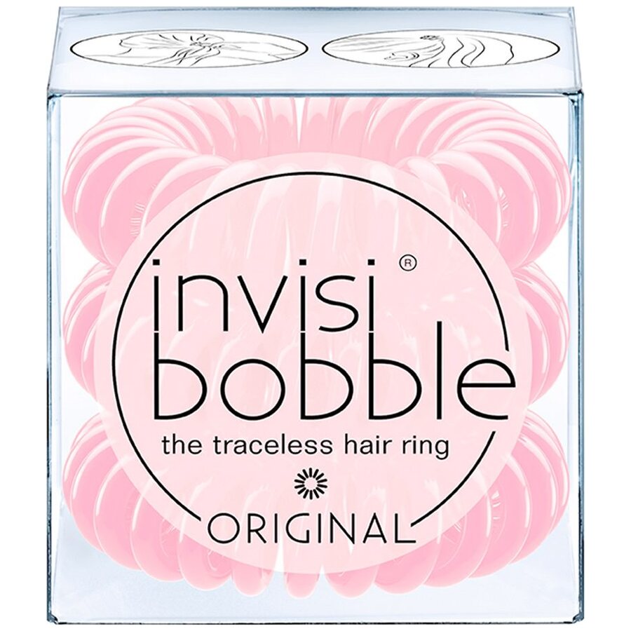 Invisi Bobble Blush Hour Traceless Hair Rings - 129 NOK - SwedishFace